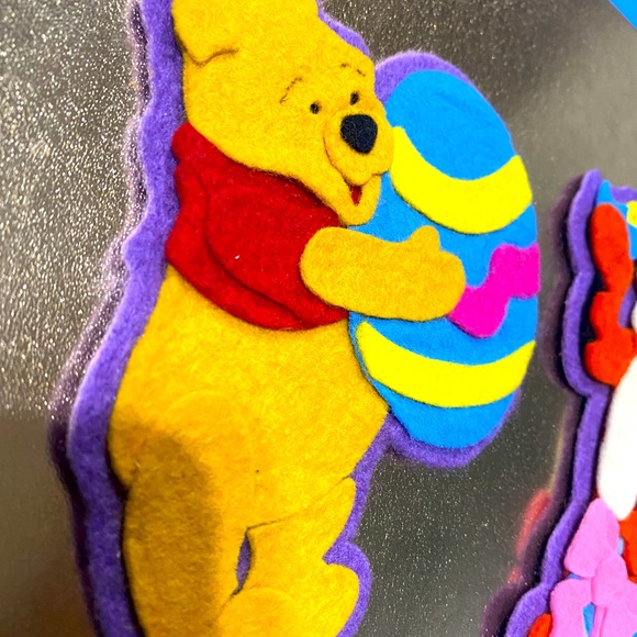 Disney | Party Supplies | Disney Store Vtg 99s Winnie The Pooh 3d Felt ...